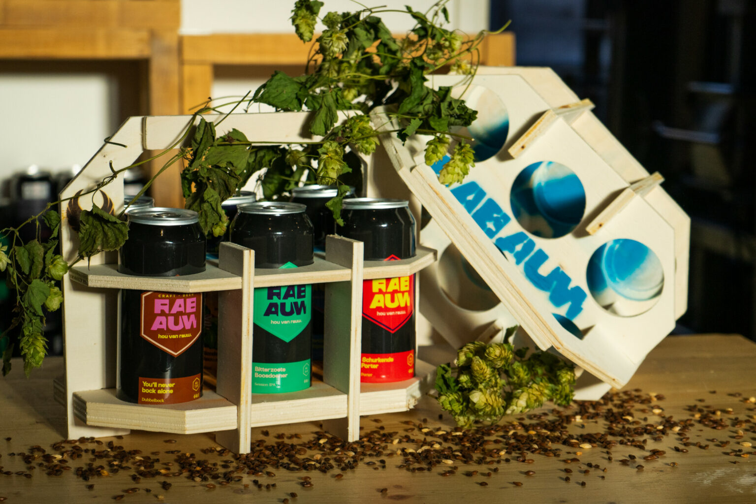 Van Create! resthout naar Rabauw bierkrat - Rabauw Craft Beer